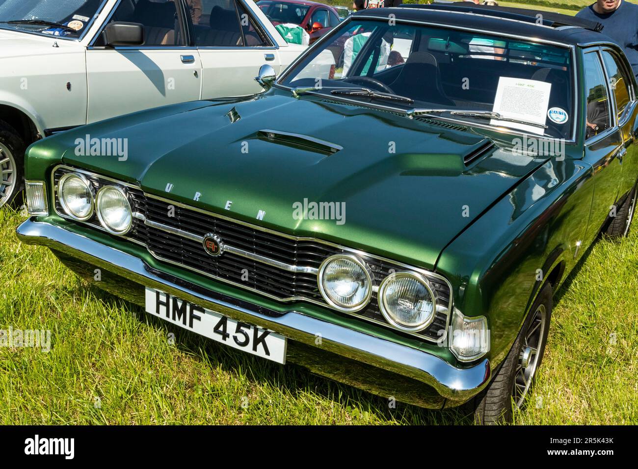 Ford Cortina Mk3 3000 Uren Savage. Classic car meet at Hanley Farm ...