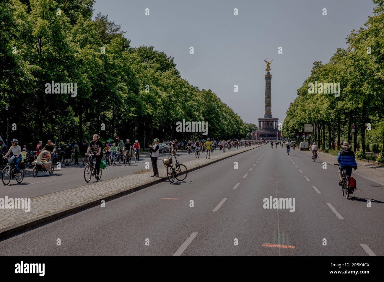June 4, 2023, Berlin, Germany: Thousands of cyclists participated in ...