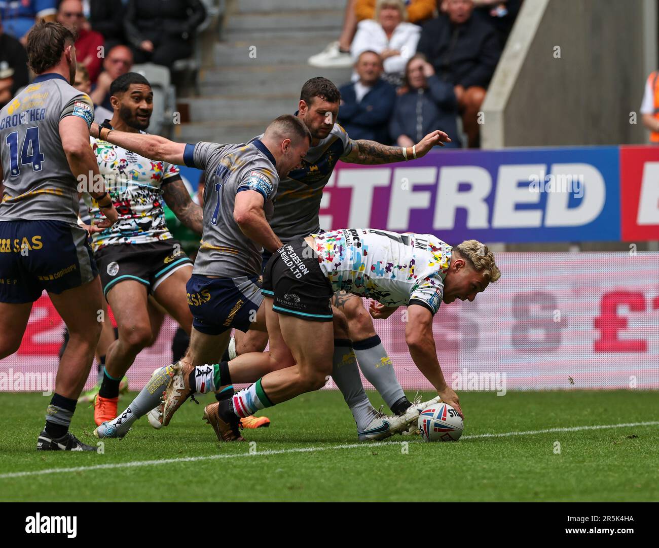 St James Park, Newcastle, UK. 4th June, 2023. Betfred Super League ...