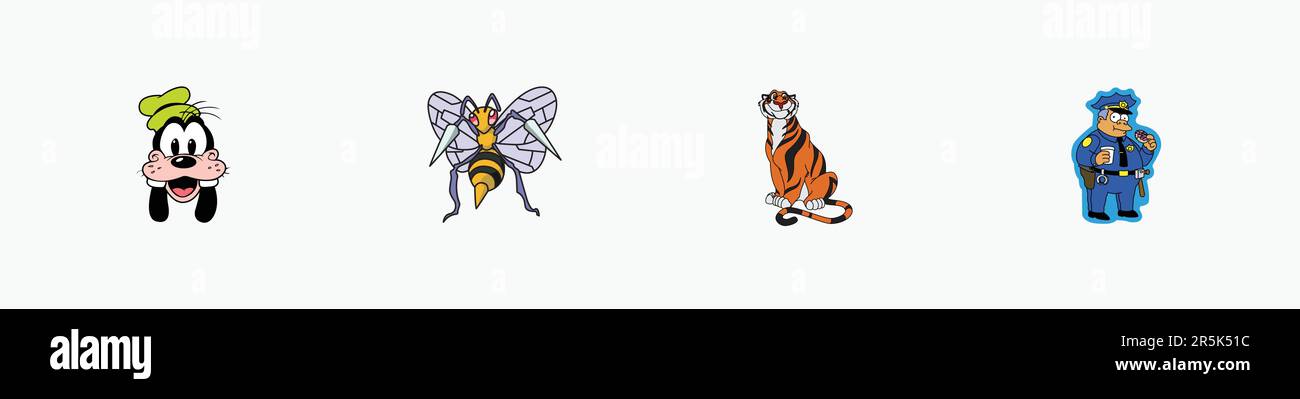 Simpsons cartoon Cut Out Stock Images & Pictures - Alamy