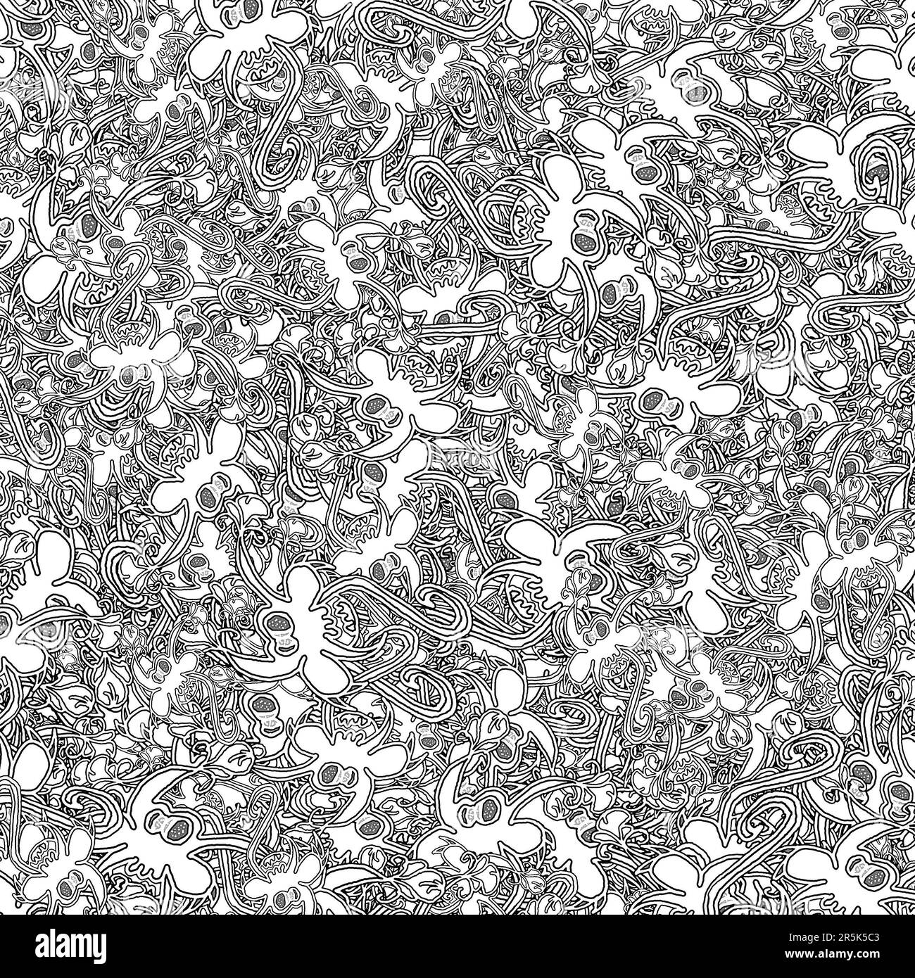 Alien plant Black and White Stock Photos & Images - Alamy