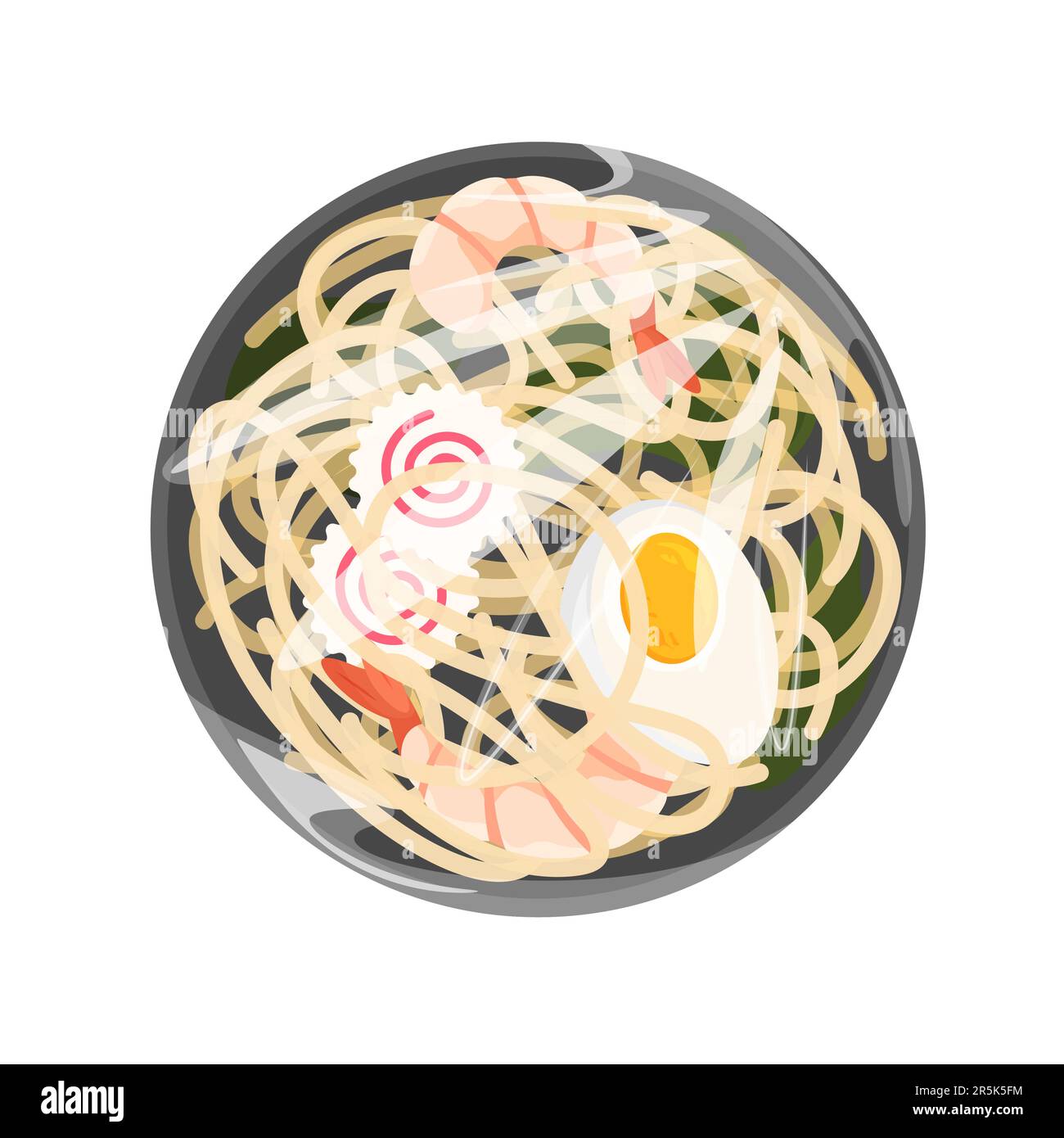 Takeaway food soup in Stock Vector Images - Alamy