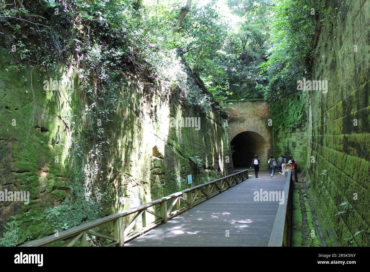 Fort Ruins in Sarushima Island, Yokosuka, Japan Stock Photo - Alamy
