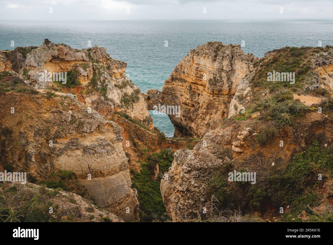 Famous tourist destination of Ponta da Piedade on the southern ...
