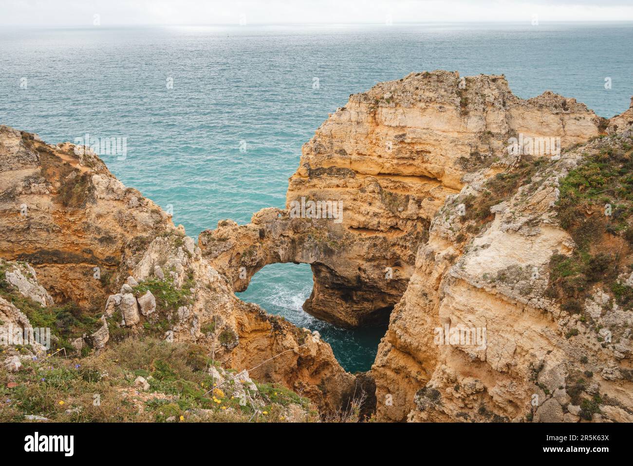 Famous tourist destination of Ponta da Piedade on the southern ...