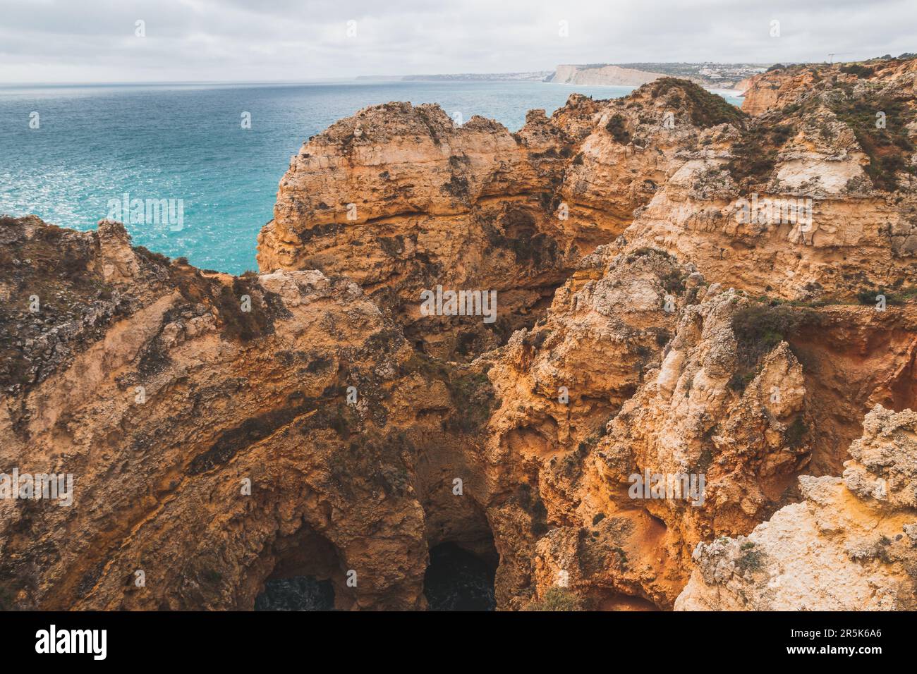 Famous tourist destination of Ponta da Piedade on the southern ...
