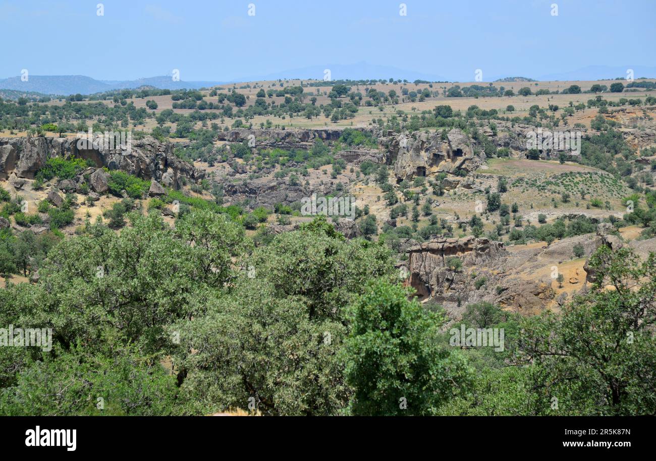 Mesotimolos Ancient City in Usak, Turkey Stock Photo - Alamy