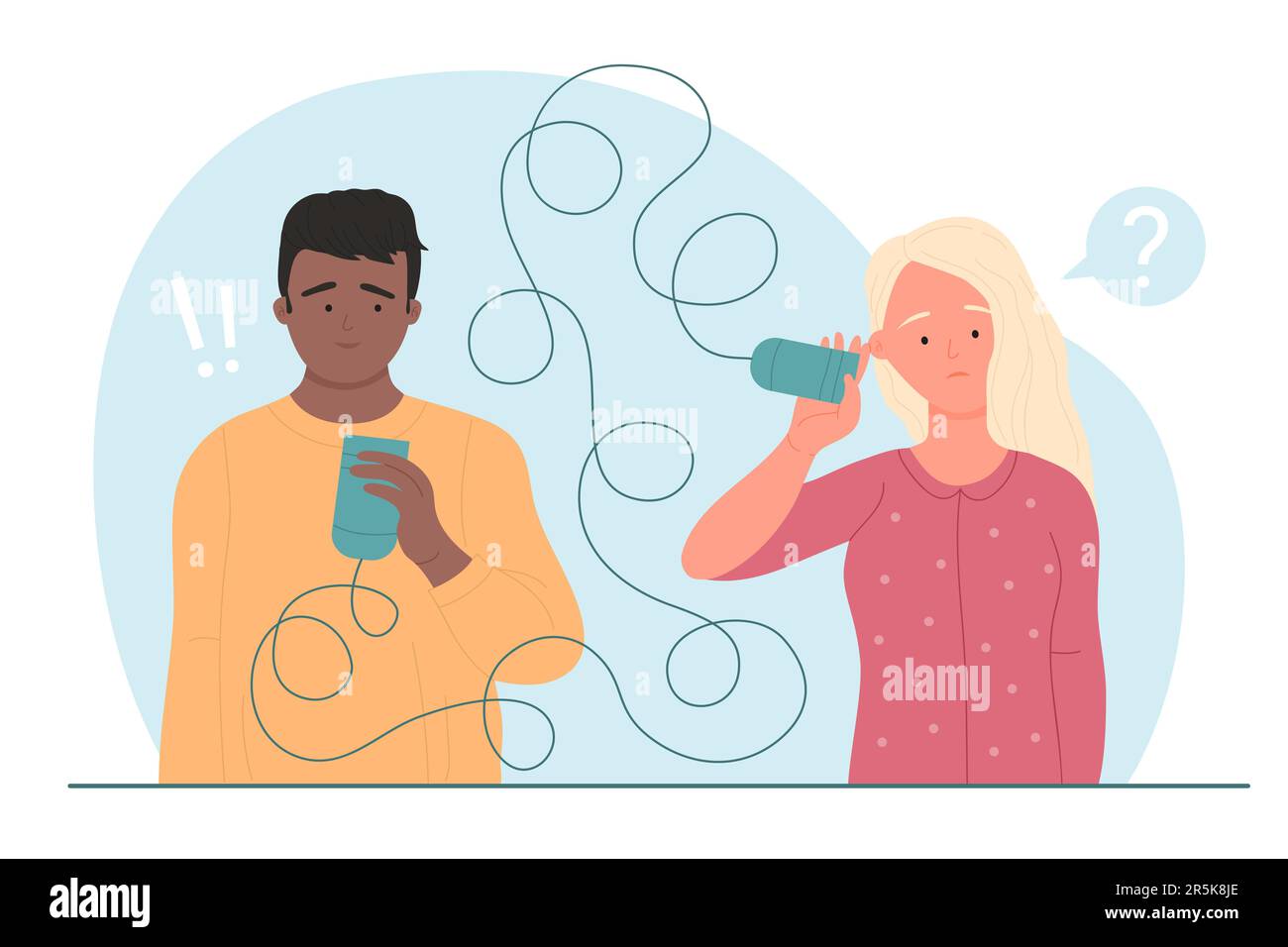 Miscommunication Cut Out Stock Images & Pictures - Alamy