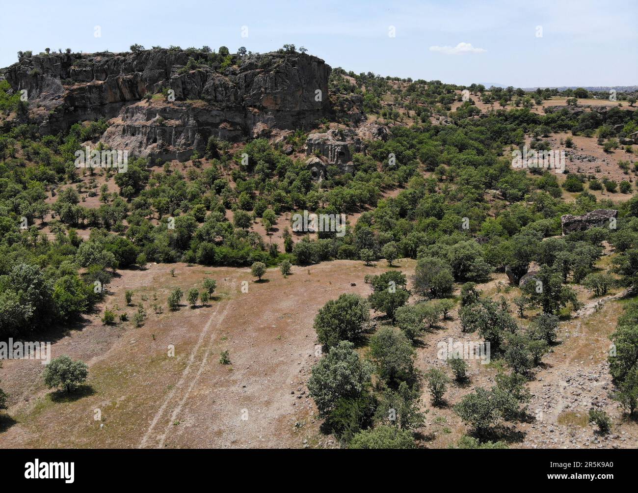 Mesotimolos Ancient City in Usak, Turkey Stock Photo - Alamy