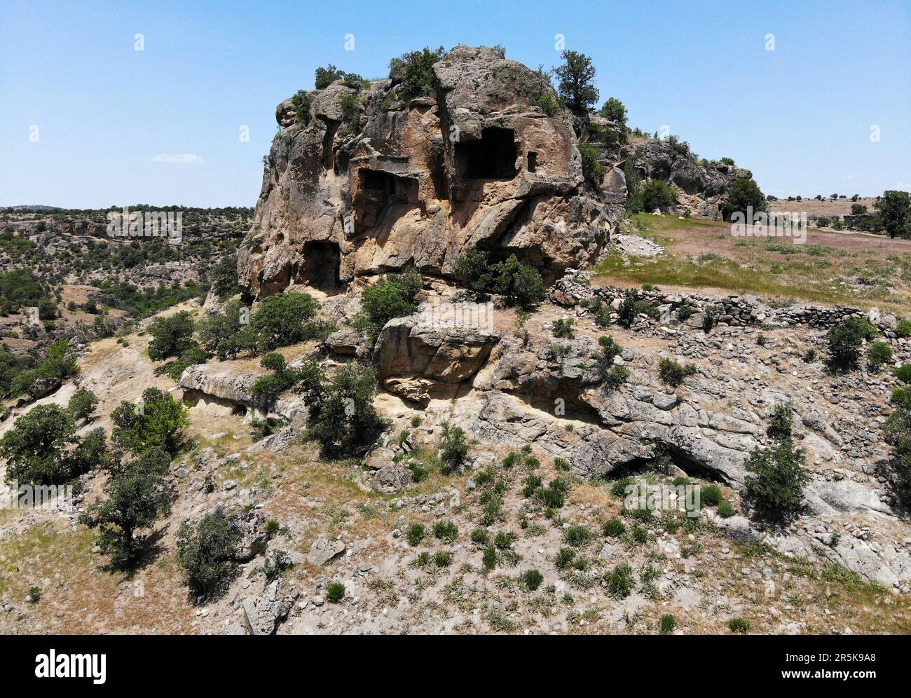 Mesotimolos Ancient City in Usak, Turkey Stock Photo - Alamy