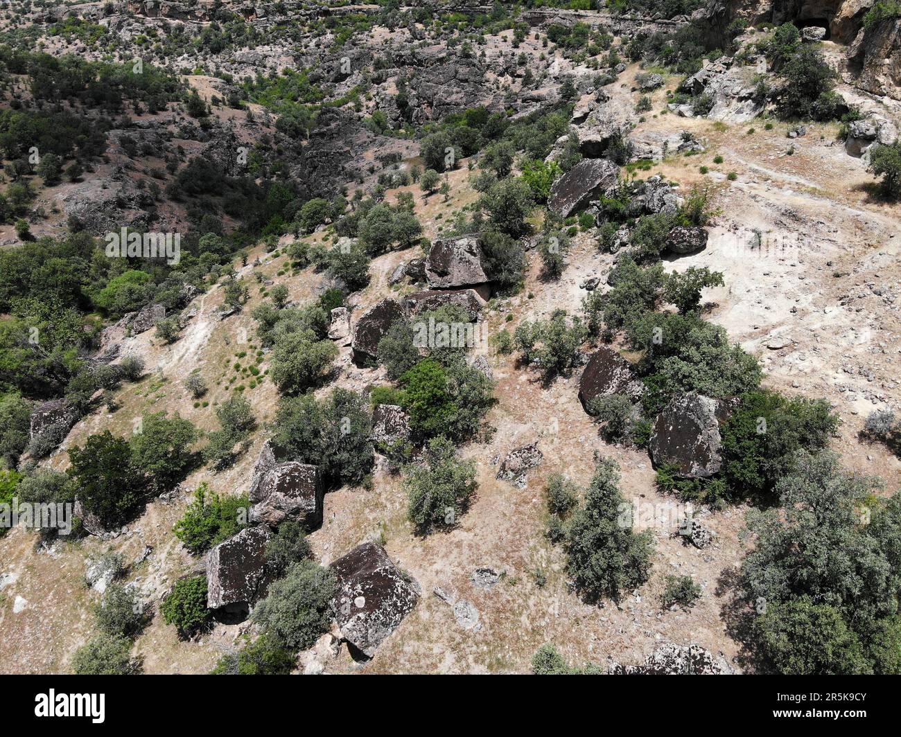 Mesotimolos Ancient City in Usak, Turkey Stock Photo - Alamy