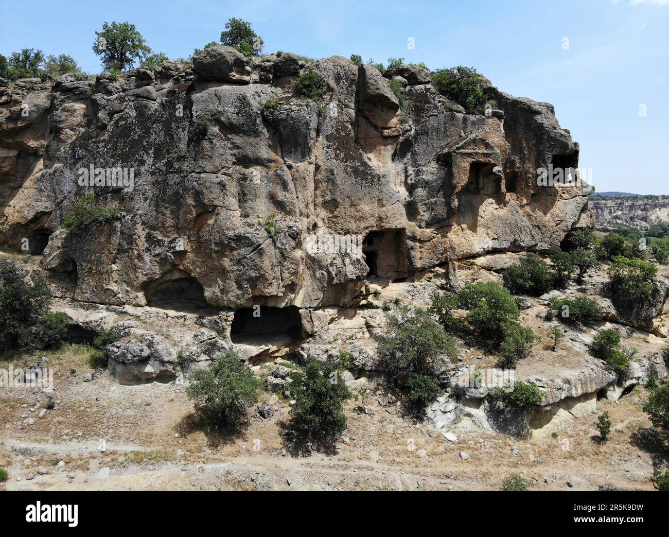 Mesotimolos Ancient City in Usak, Turkey Stock Photo - Alamy