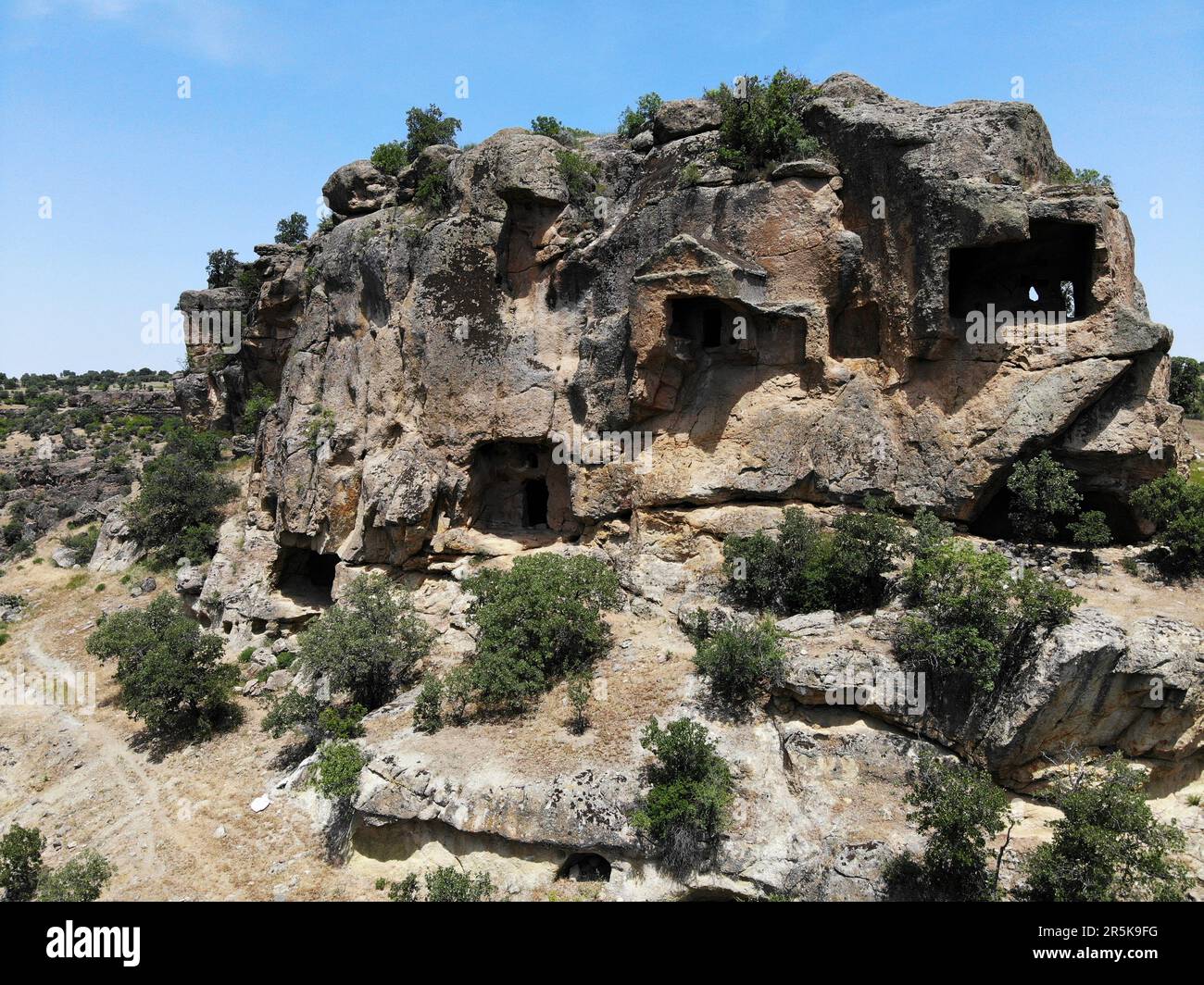 Mesotimolos Ancient City in Usak, Turkey Stock Photo - Alamy