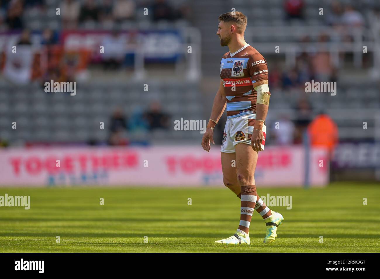 Tommy Makinson #2 of St Helens during the Magic Weekend match St Helens ...
