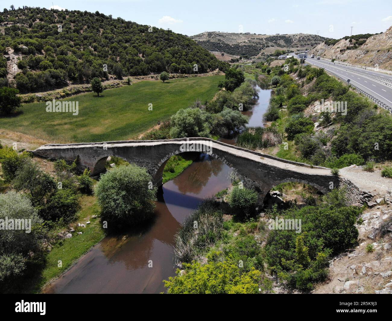 Located in the city of Usak, Turkey, the Cataltepe Bridge was built by ...