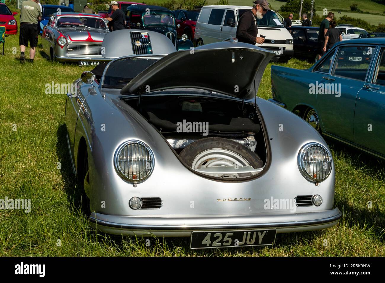 Porsche Speedster replica. Classic car meet at Hanley Farm, Chepstow ...