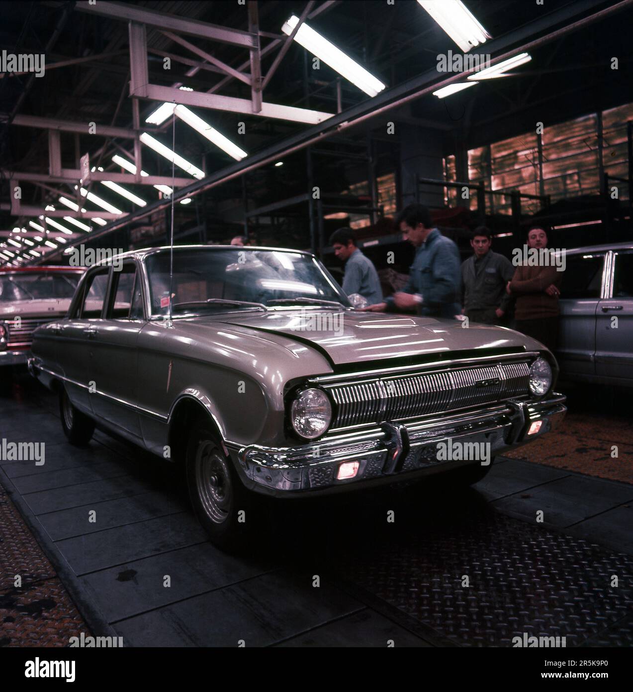 Ford Motor Company factory, Buenos Aires province, Argentina, circa ...