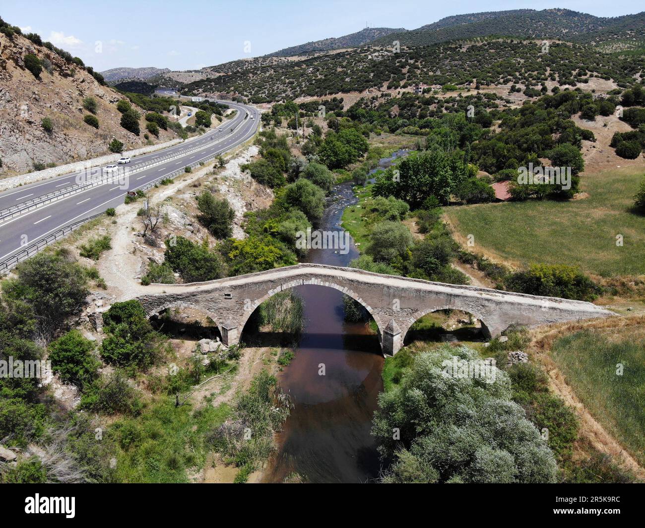Located in the city of Usak, Turkey, the Cataltepe Bridge was built by ...