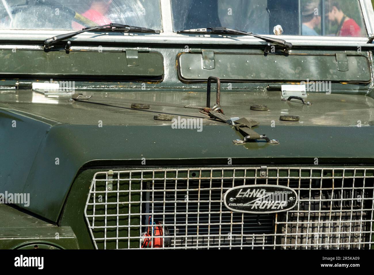 Land Rover Series 3 Lightweight. Classic car meet at Hanley Farm ...