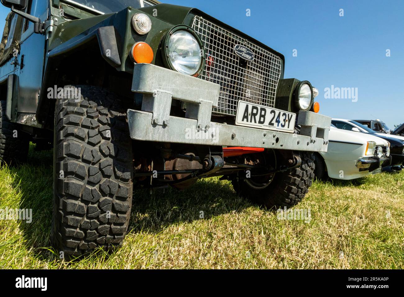 Land Rover Series 3 Lightweight. Classic car meet at Hanley Farm ...