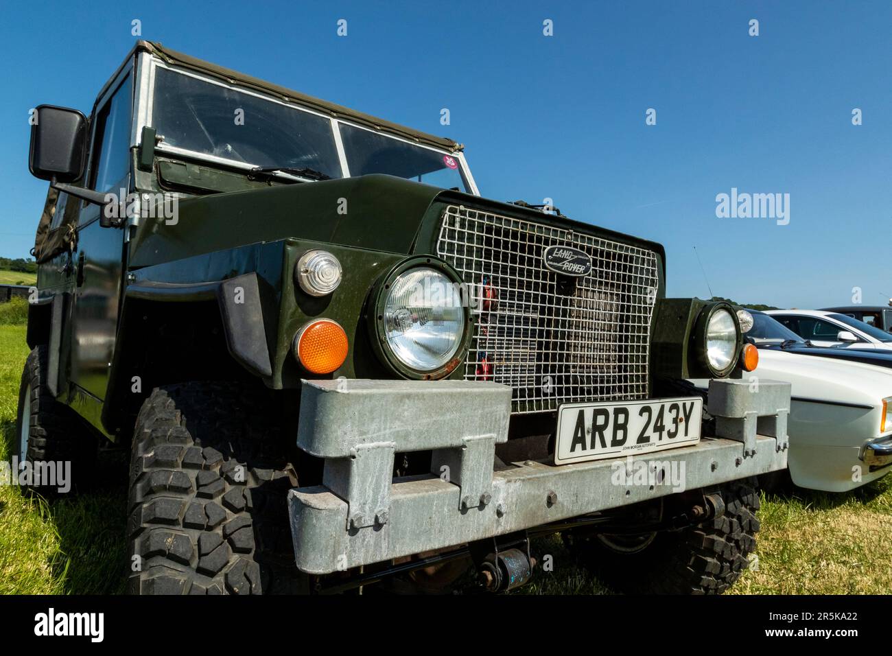 Land Rover Series 3 Lightweight. Classic car meet at Hanley Farm ...