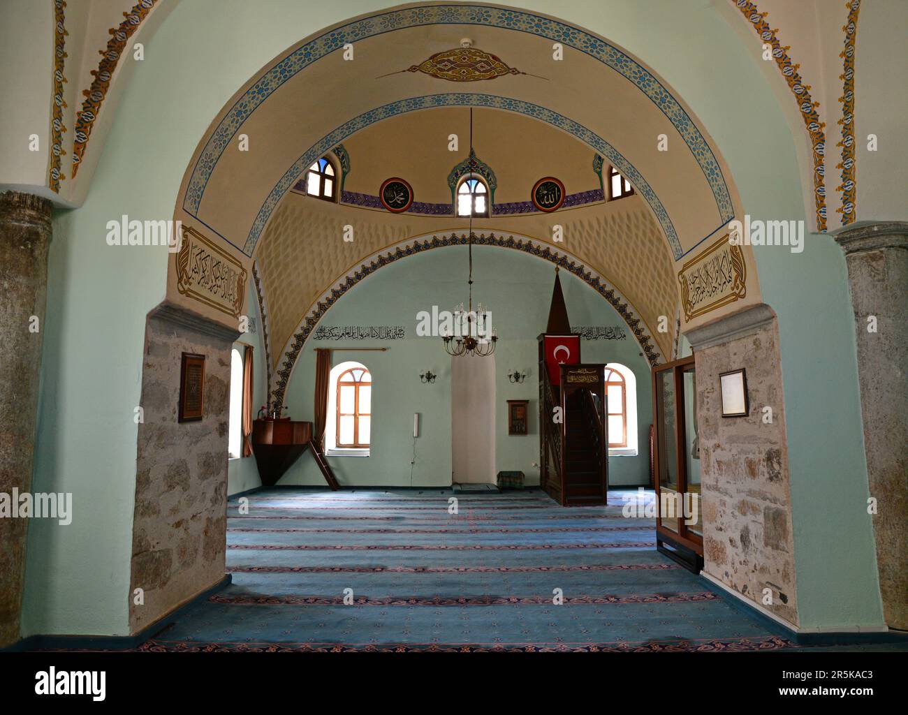 Located in Usak, Turkey, the Burma Mosque was built in the 16th century ...