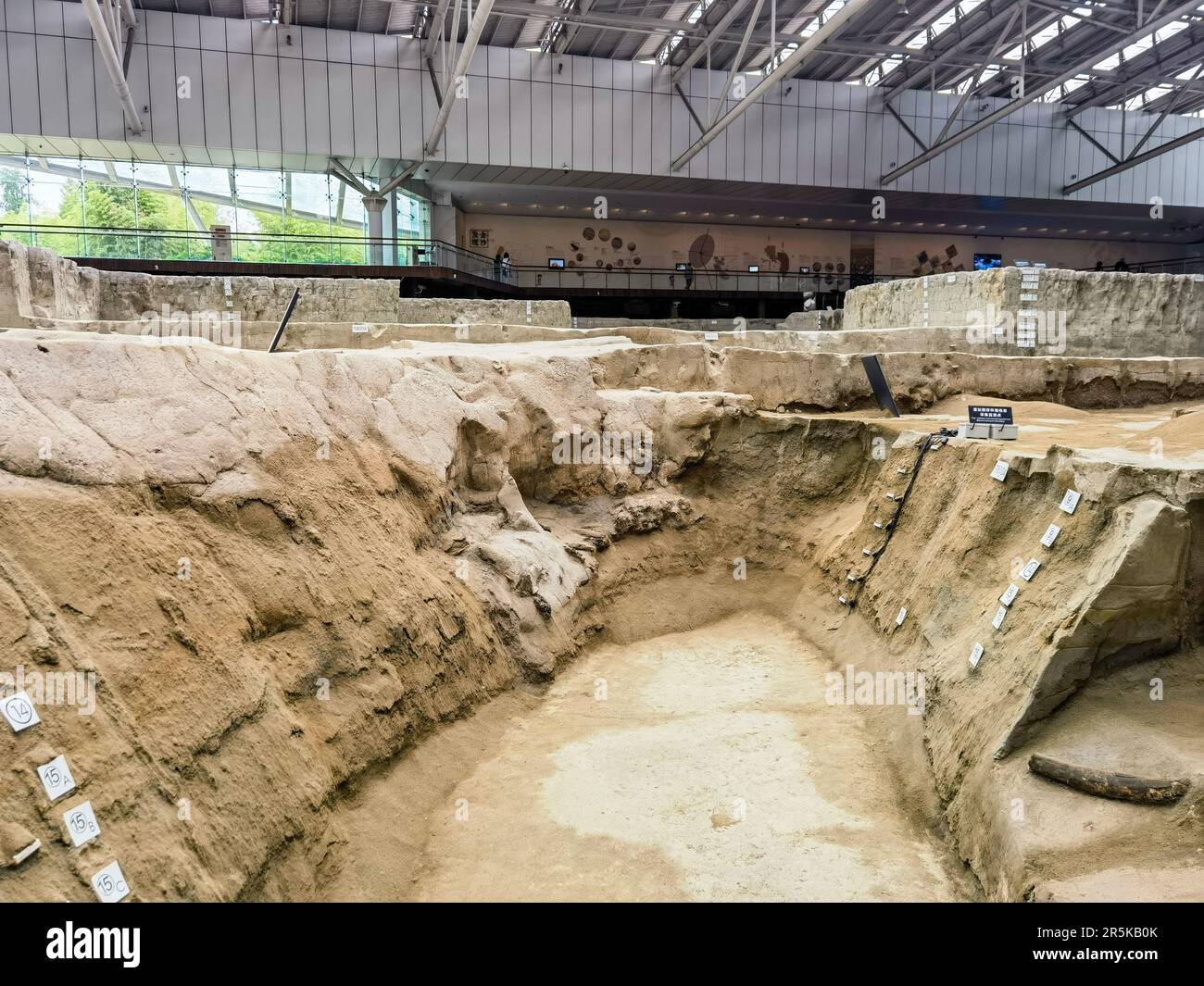 CHENGDU, CHINA - JUNE 2, 2023 - Different modern strata are seen at the ...