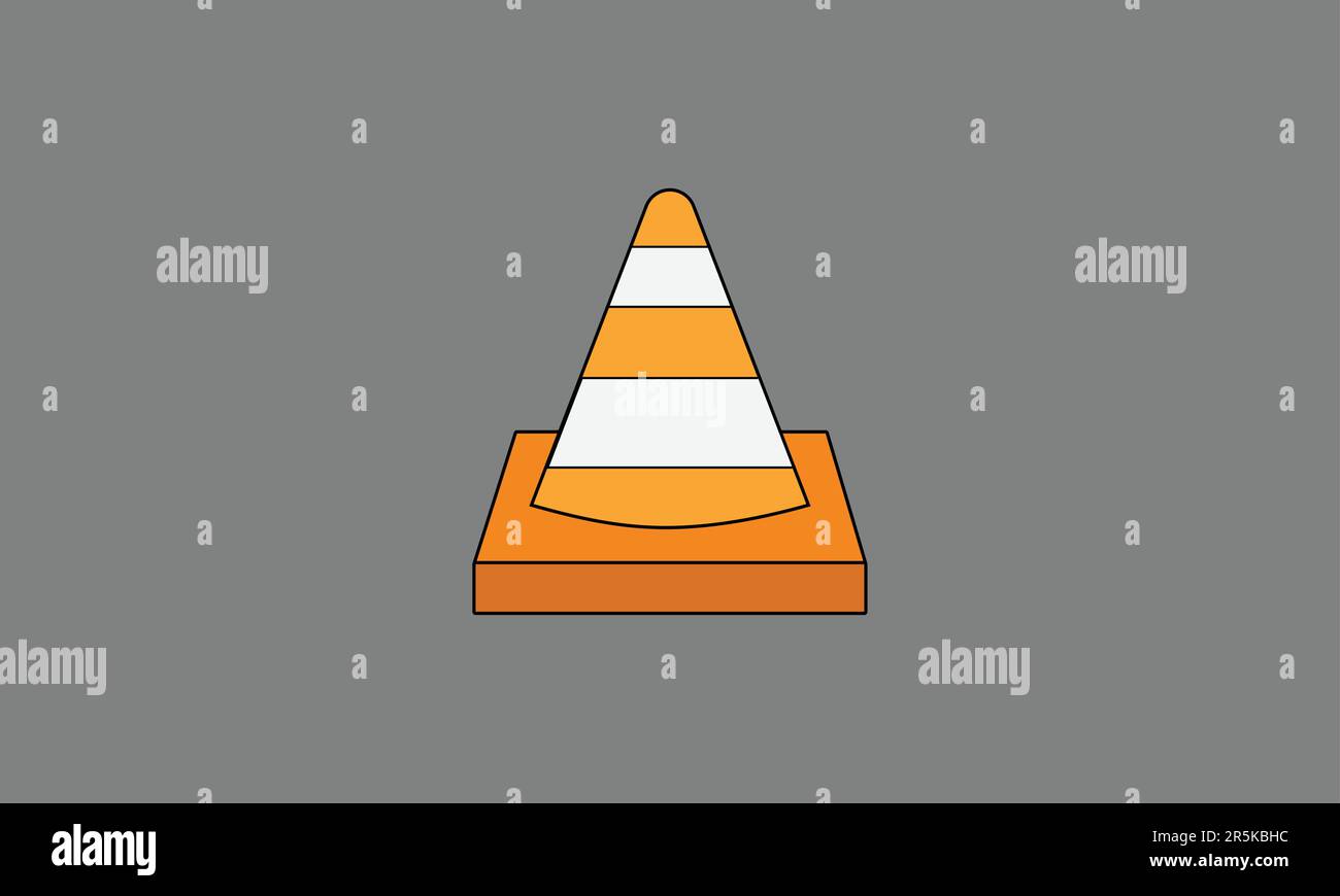 Traffic Cone Vector design Stock Vector Image & Art - Alamy