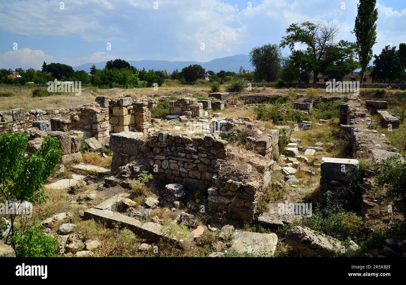 Sebaste temple hi-res stock photography and images - Alamy