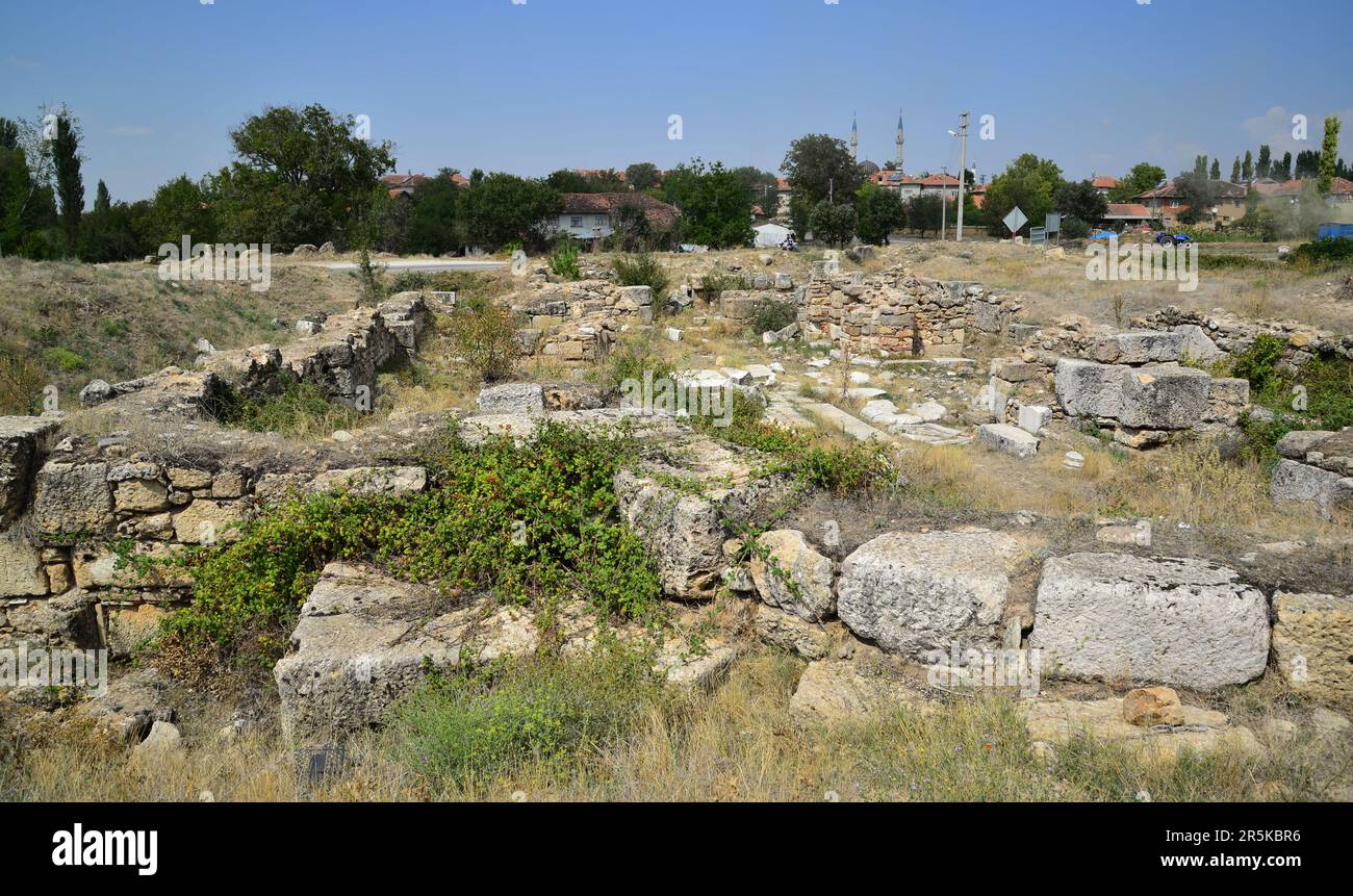 Sebaste temple hi-res stock photography and images - Alamy
