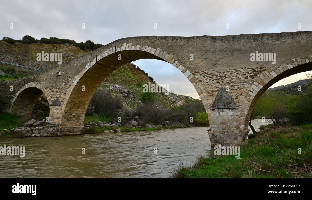Located in the city of Usak, Turkey, the Cataltepe Bridge was built by ...