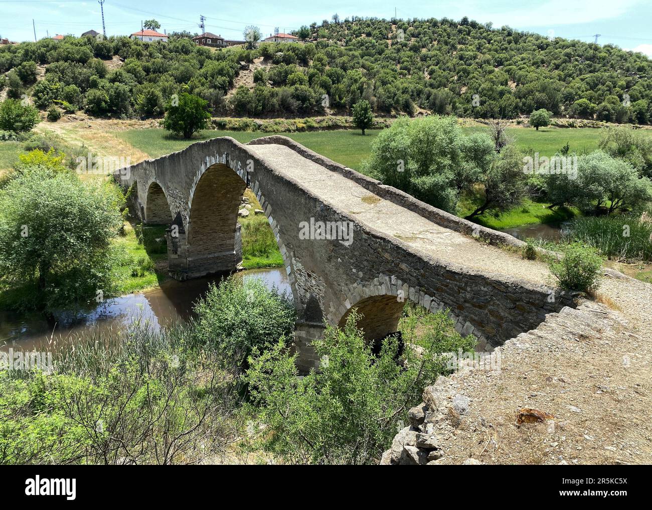 Located in the city of Usak, Turkey, the Cataltepe Bridge was built by ...