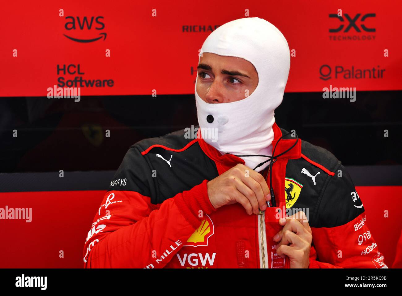 Charles leclerc 2023 barcelona hi-res stock photography and images - Alamy