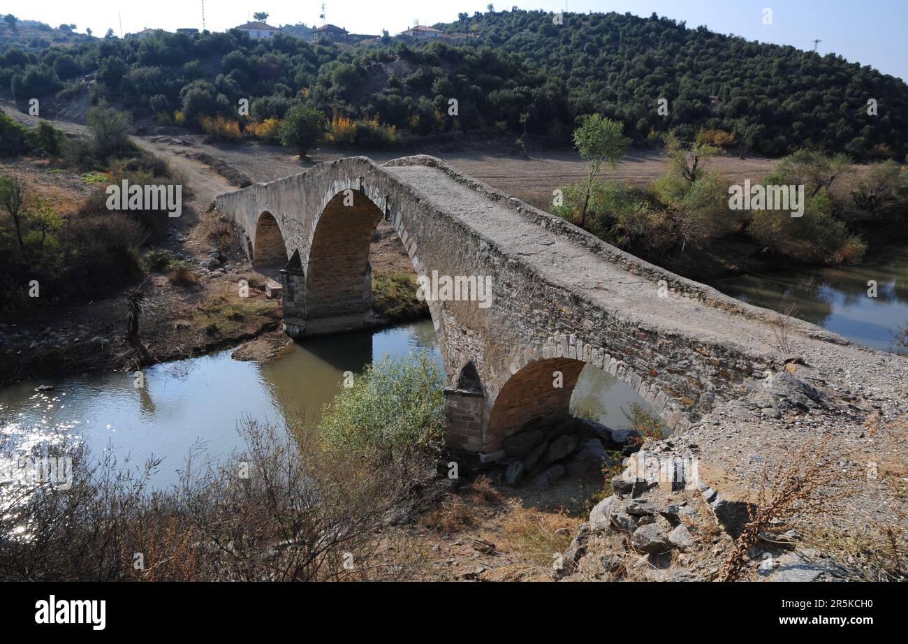 Located in the city of Usak, Turkey, the Cataltepe Bridge was built by ...