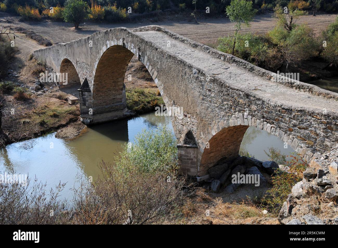 Located in the city of Usak, Turkey, the Cataltepe Bridge was built by ...