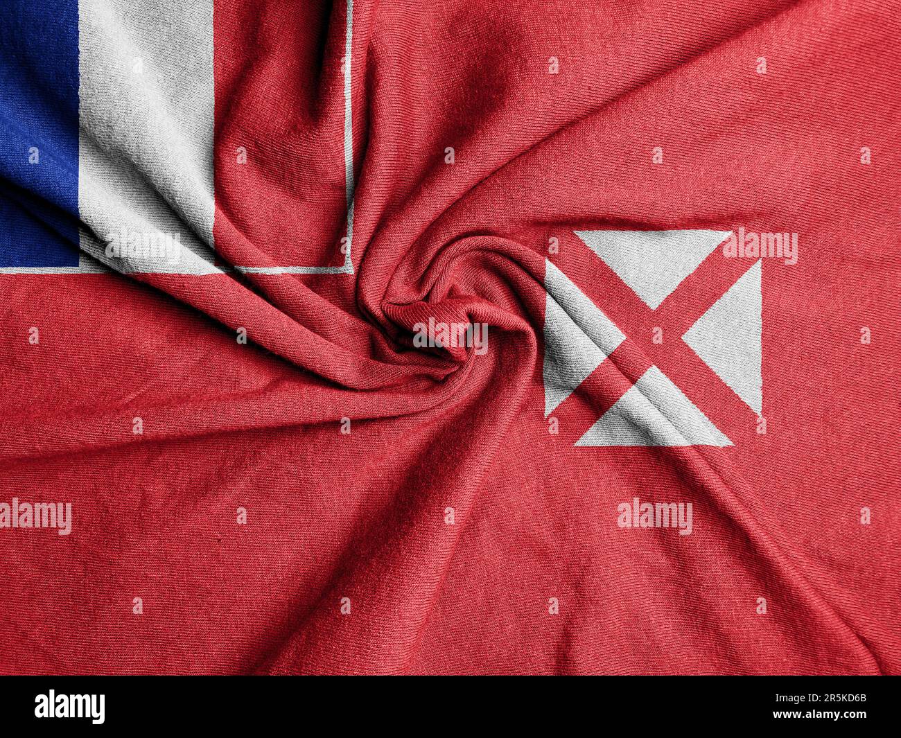 Fabric Flag of the Wallis and Futuna, National Flag of the Wallis and ...