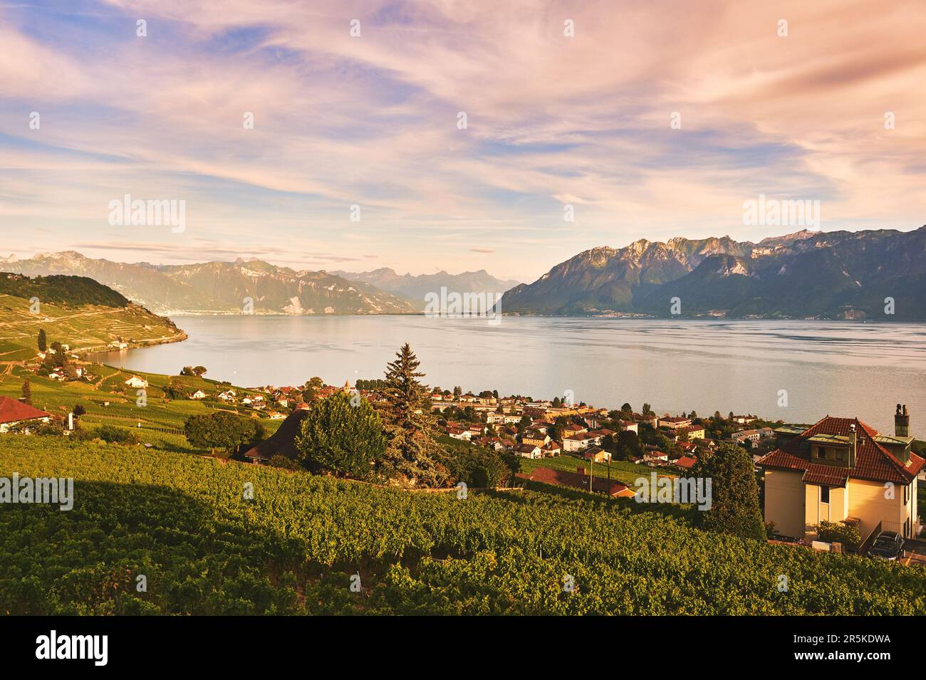 Chexbres lake geneva switzerland hi-res stock photography and images ...