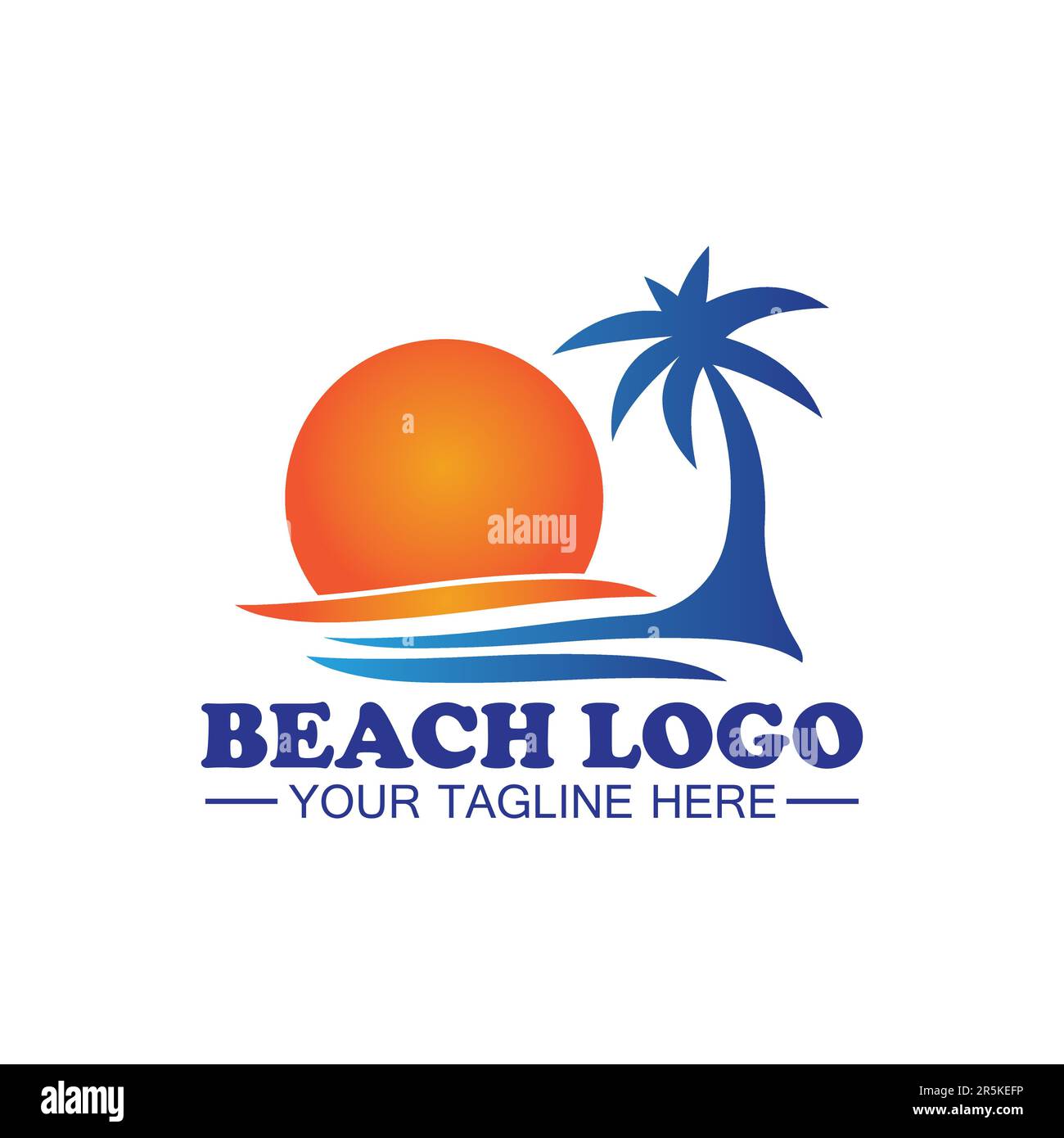 Vintage beach hotel sign Stock Vector Images - Alamy
