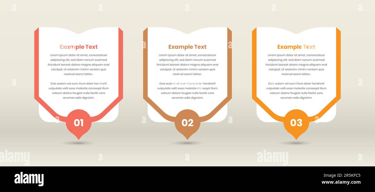 Simple steps and process data presentation infographic template Stock ...