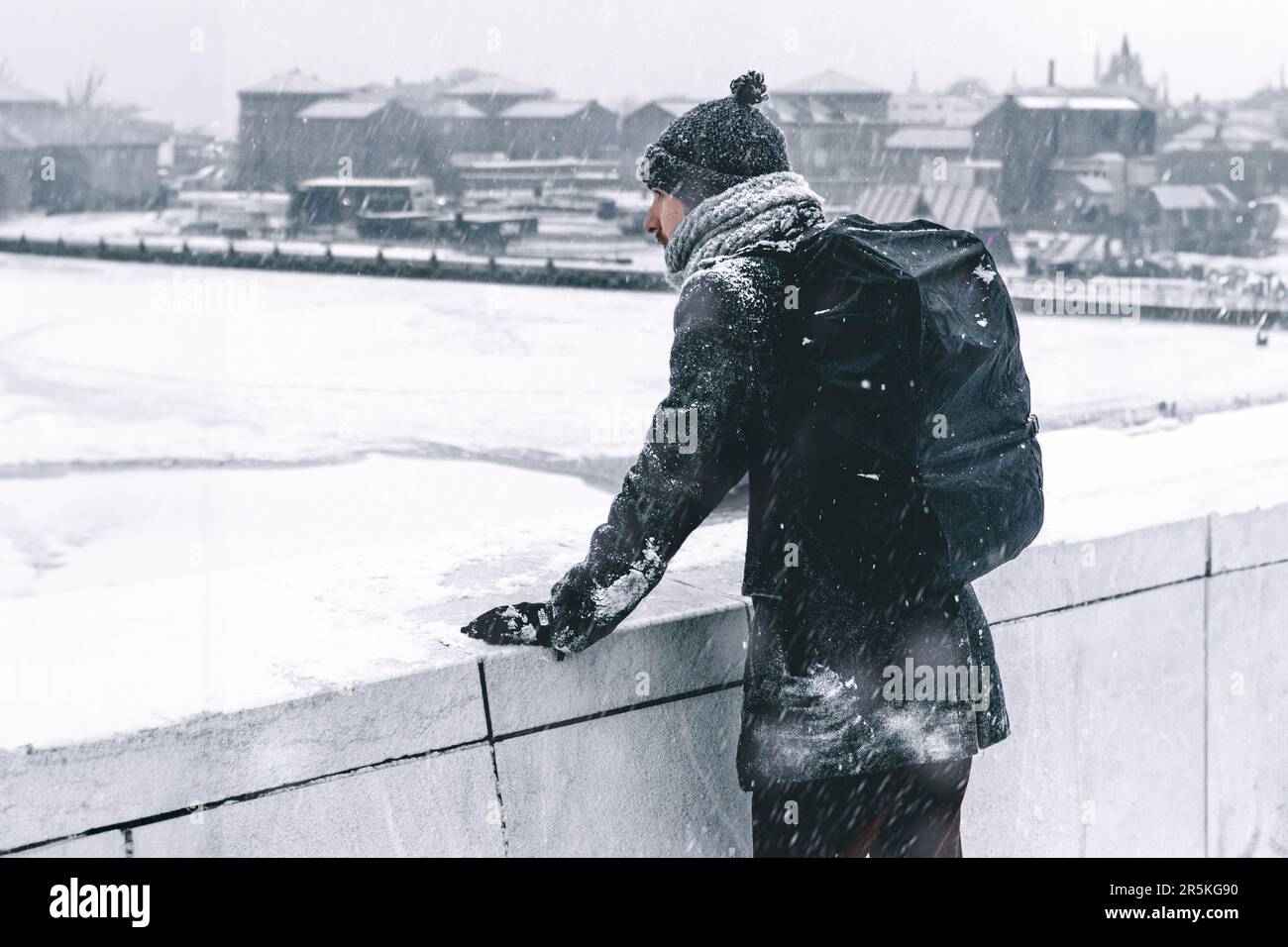 Slow motion young man hat hi-res stock photography and images - Alamy