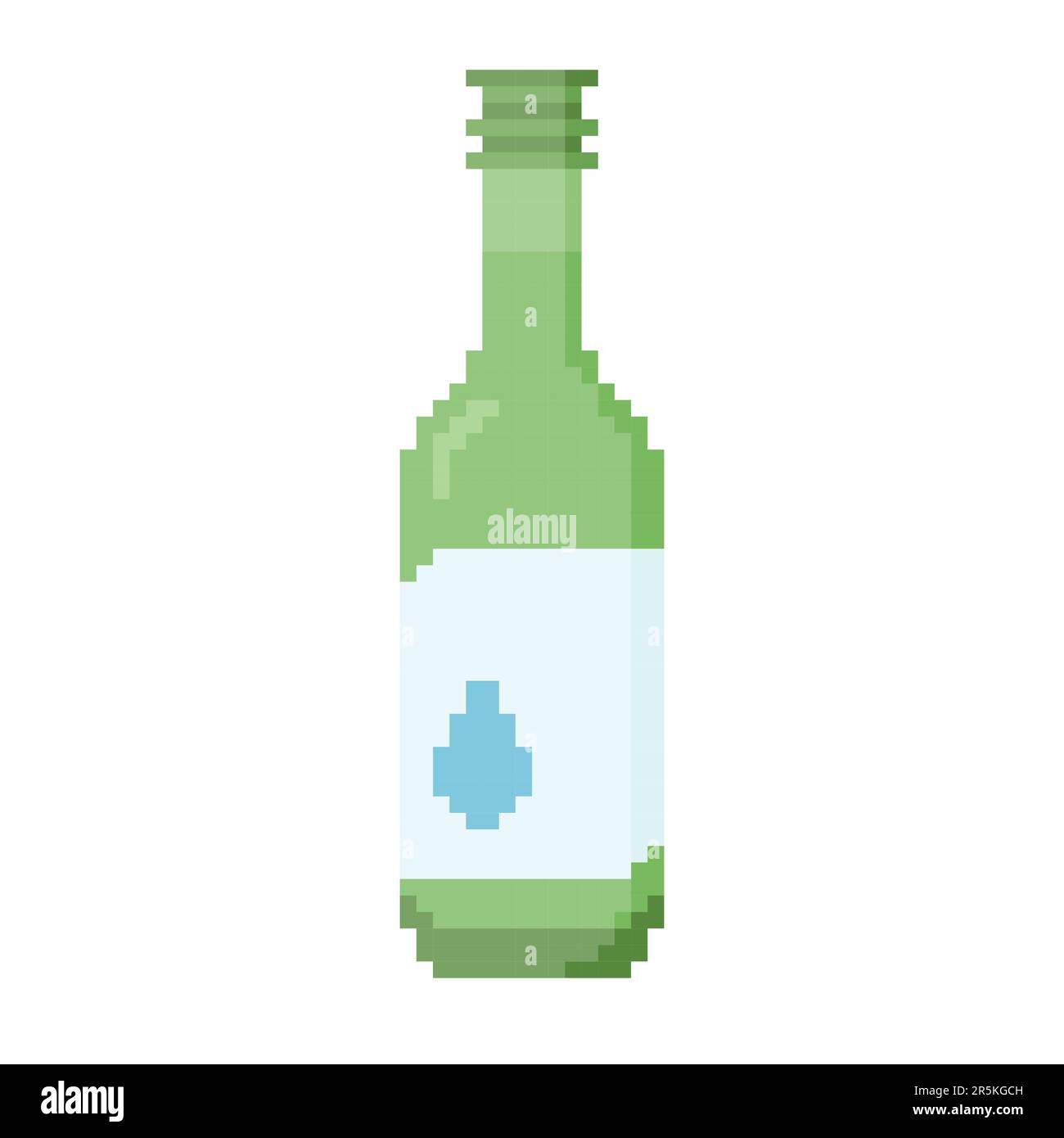 Soju, famous clear, colorless distilled beverage of Korean origin. icon ...