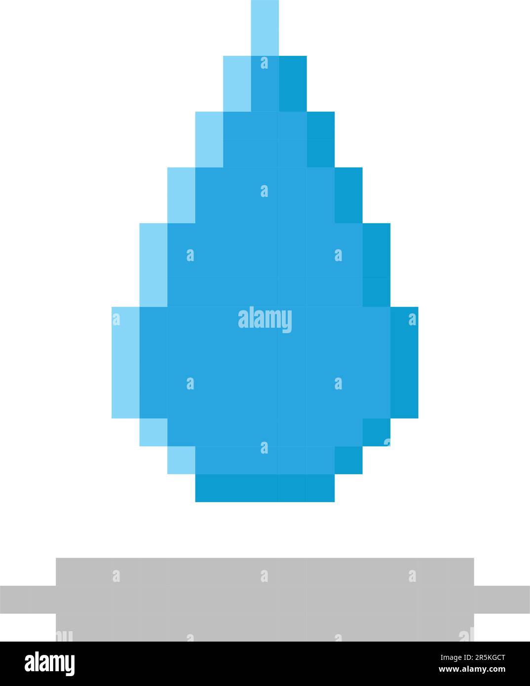 Water drop icon. Pixel 8 bit style Stock Vector Image & Art - Alamy Water drop icon. Pixel 8 bit style Stock Vector Image & Art - Alamy