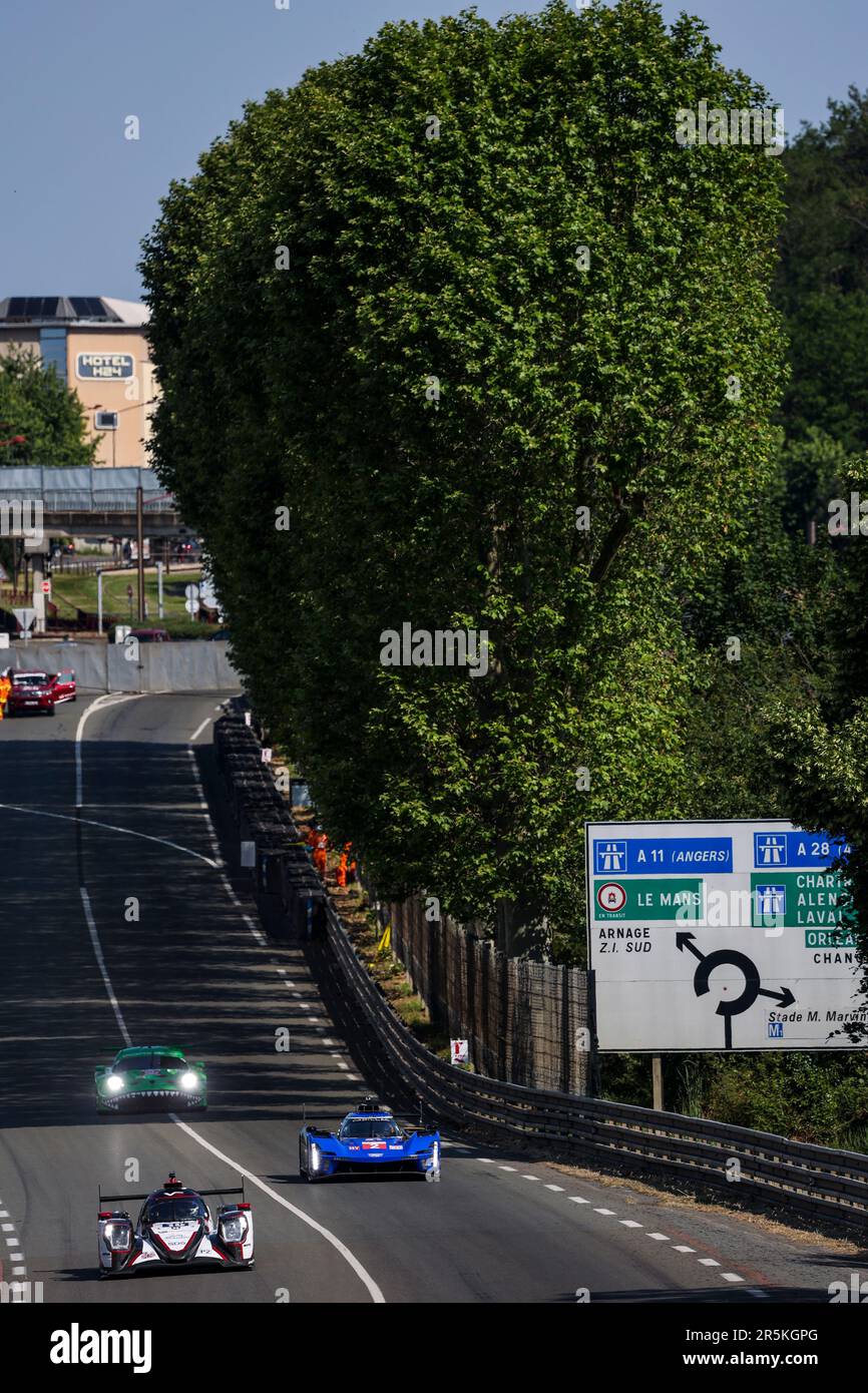 Le Mans, France. 04th June, 2023. 02 BAMBER Earl (nzl), LYNN Alex (gbr ...