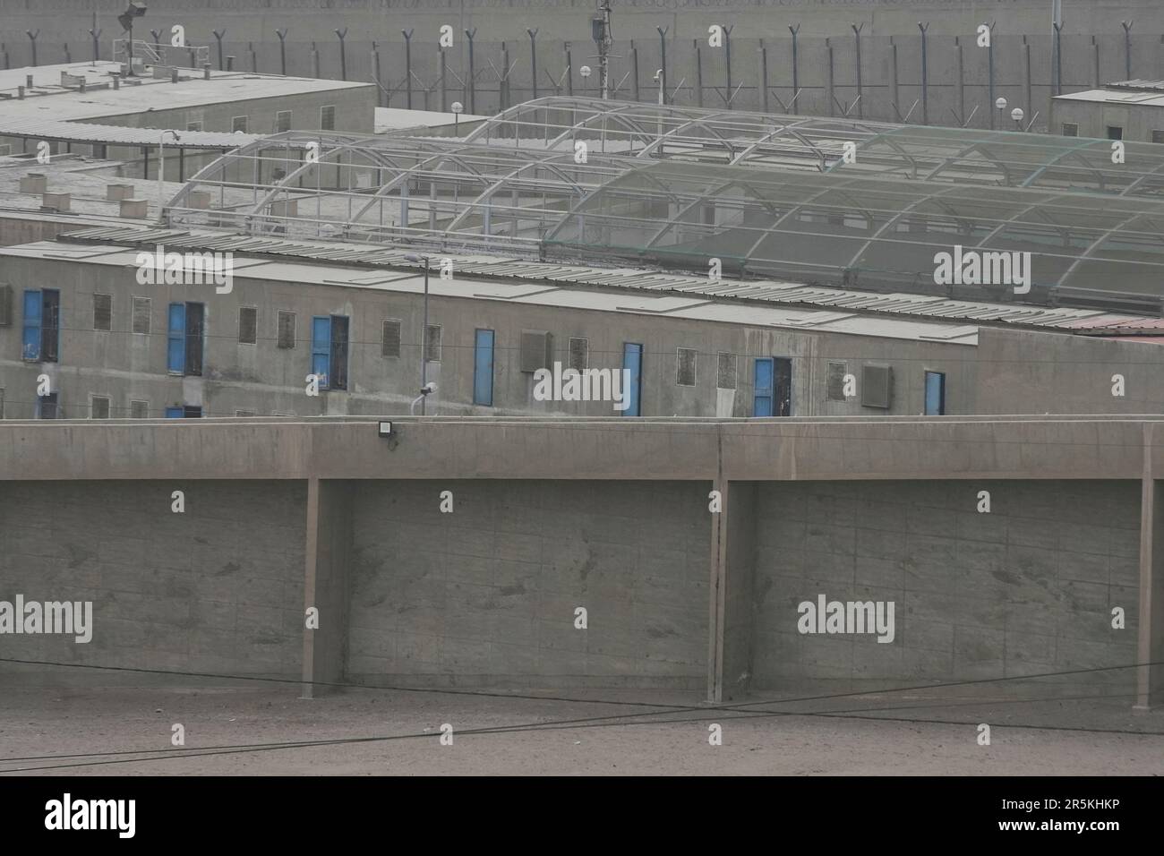 View of the Ancon I maximum-security prison, where Joran Van der Sloot ...