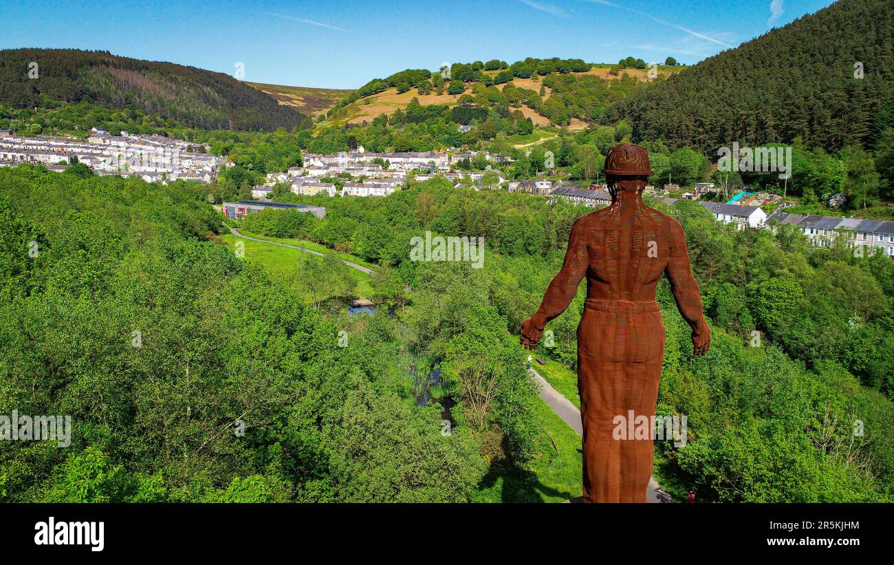 The Guardian of the Valleys was designed by artist Sebastien Boyesen ...