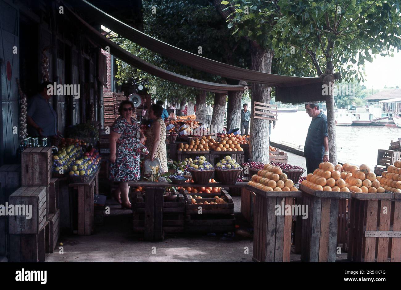 Fruit Market, Mercado de Frutos, Tigre port, Buenos Aires province ...