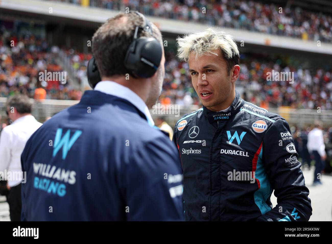 Barcelona, Spain. 04th June, 2023. aapl with James Urwin (GBR) Williams ...