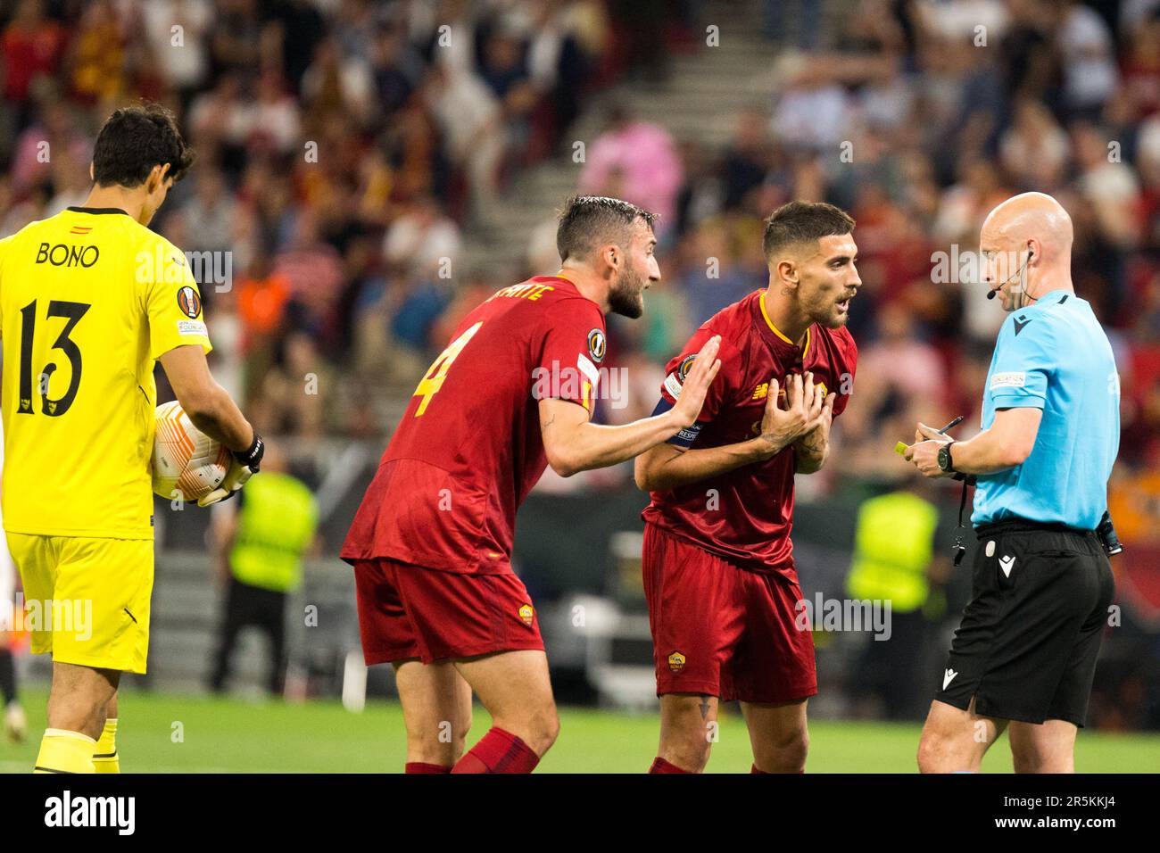 Budapest, Hungary. 31st, May 2023. Referee Anthony Taylor seen with ...