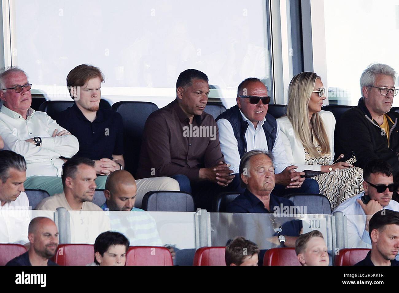 ROTTERDAM - Henk Fraser in the stands during the European Football ...