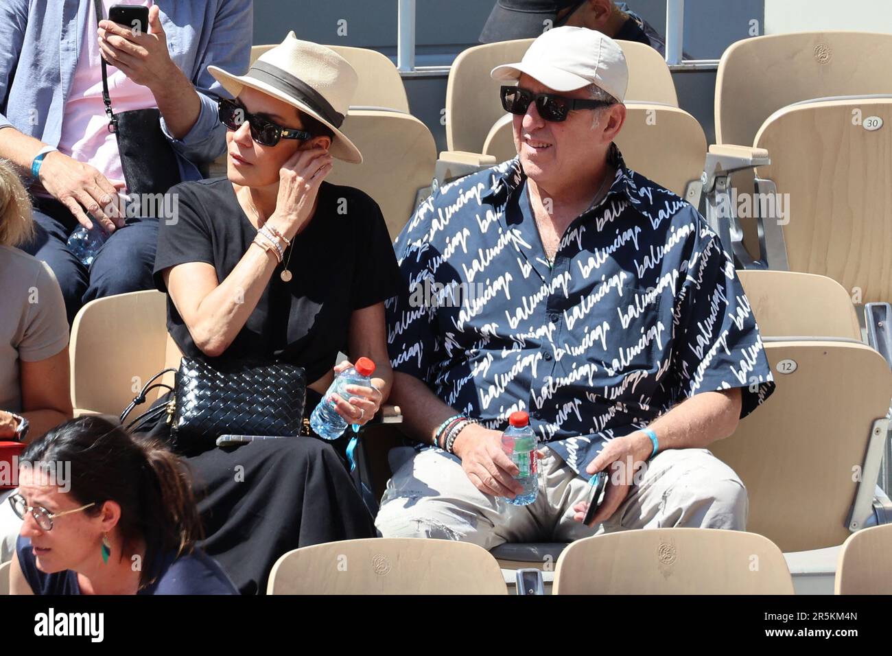 Paris, France. 04th June, 2023. Cristina Cordula, Frederic Cassin in ...